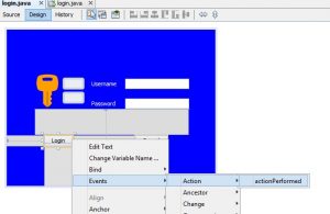 Membuat Form Login di Java Netbeans – Javatech Solution